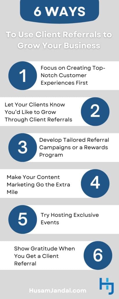 How to Grow Your Business Through Client Referrals